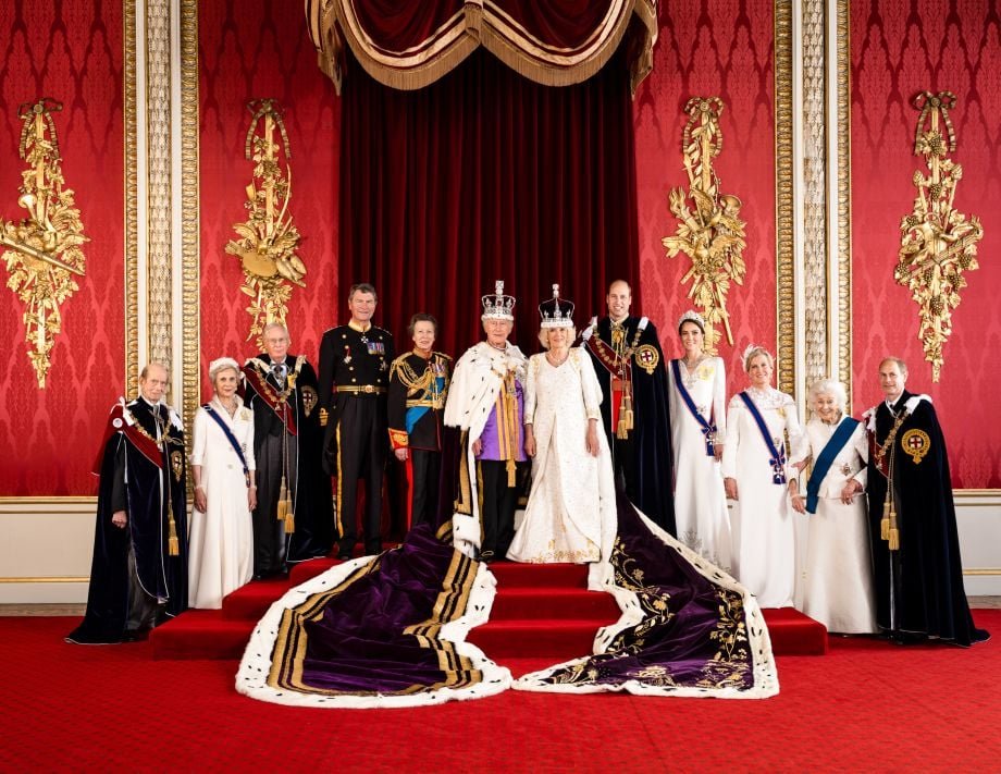 Regal Coronation Portraits Revealed by King Charles & Queen Camilla ...