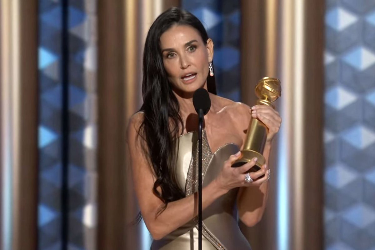 Demi Moore Shatters Age Stigma with Golden Globe Win and Bold Message ...
