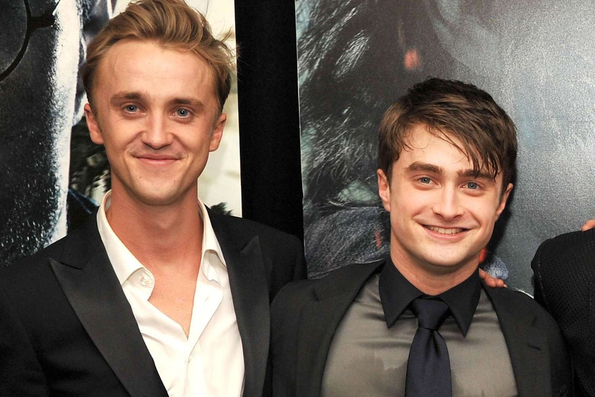 Felton Gets Impish Intel from Radcliffe for Cursed Child Broadway Debut ...