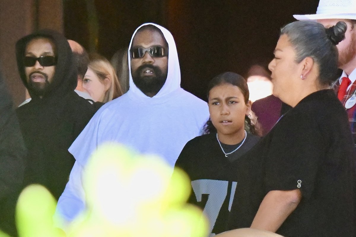 Kanye West Takes His Family to Disney California Adventure for Hidden ...