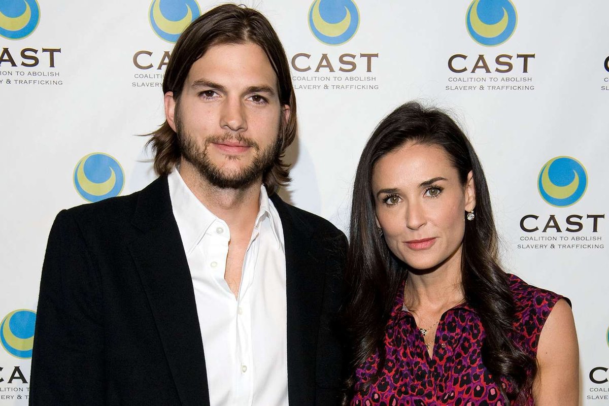 Ashton Kutcher Puts Demi Moore Bond Back on Display After Painful ...