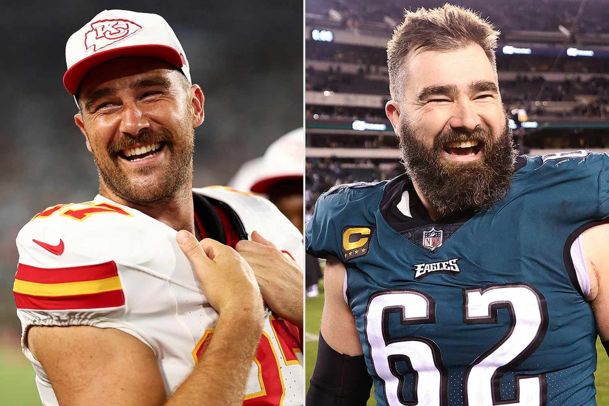 Travis and Jason Kelce Unveil a Book That Brings New Heights Down to ...