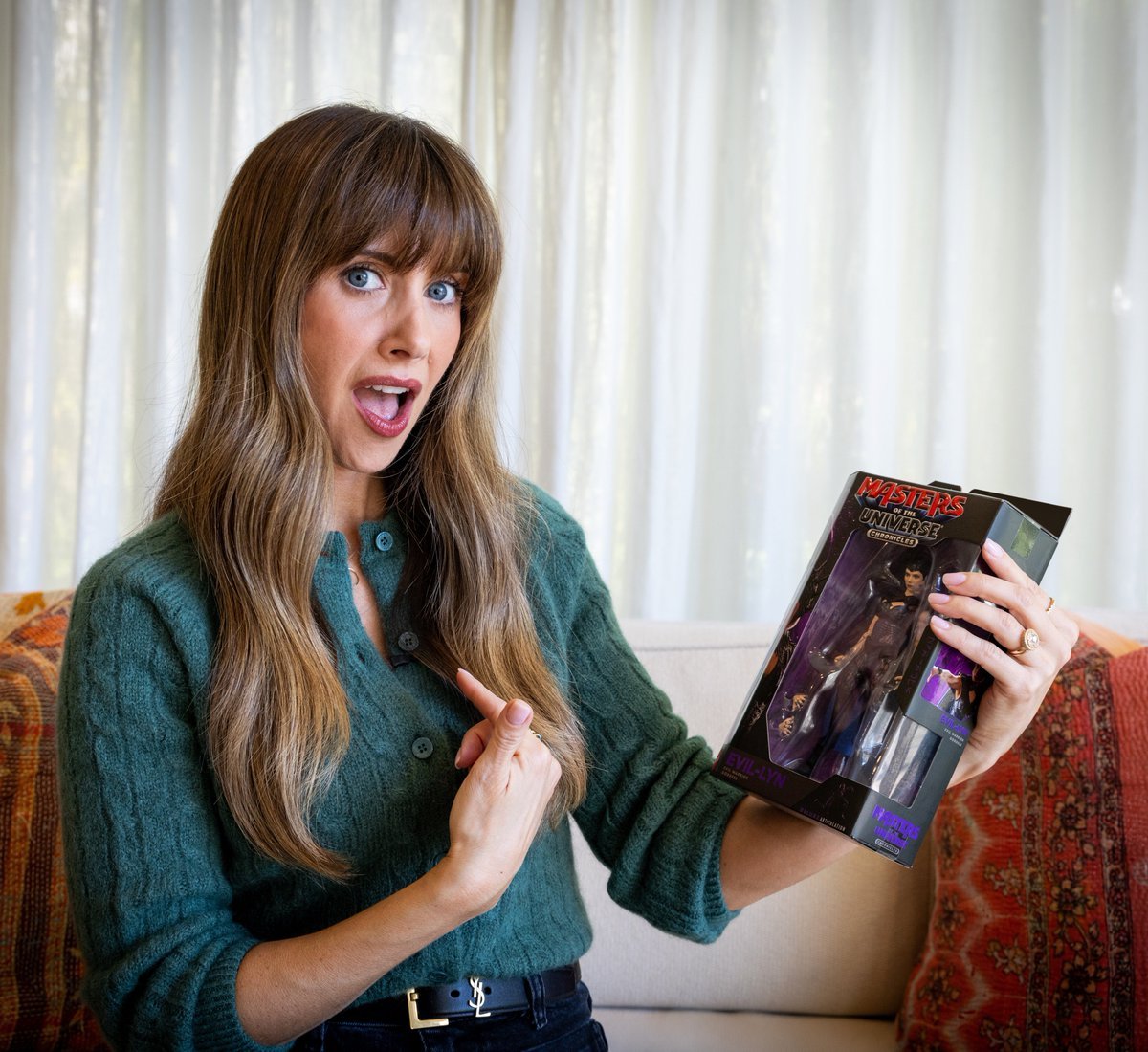 Alison Brie Transforms Evil-Lyn Into Live-Action Firepower - Celebrity ...