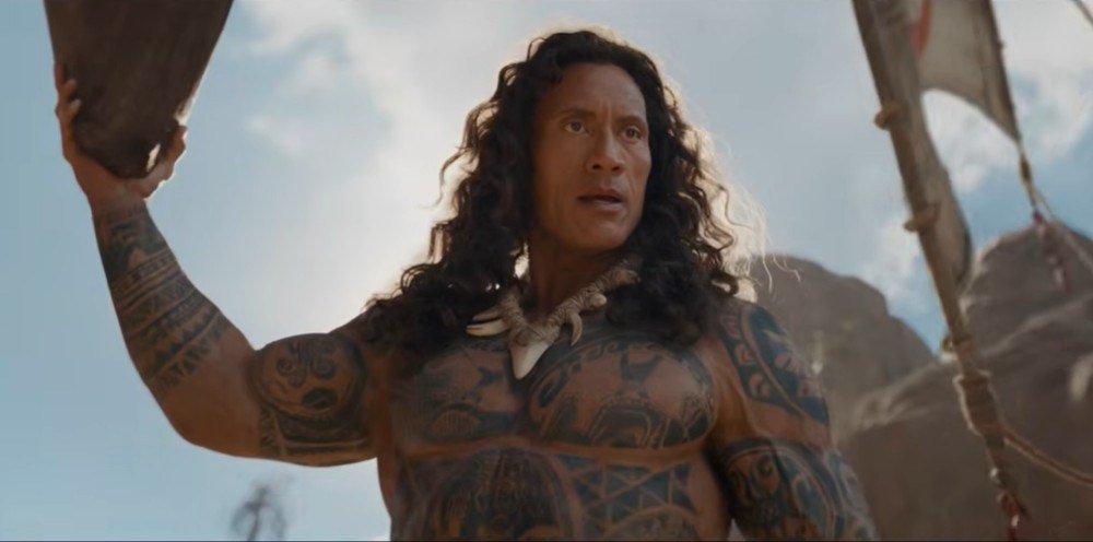 Moana Star Dwayne Johnson Unveils Maui Transformation Secrets ...