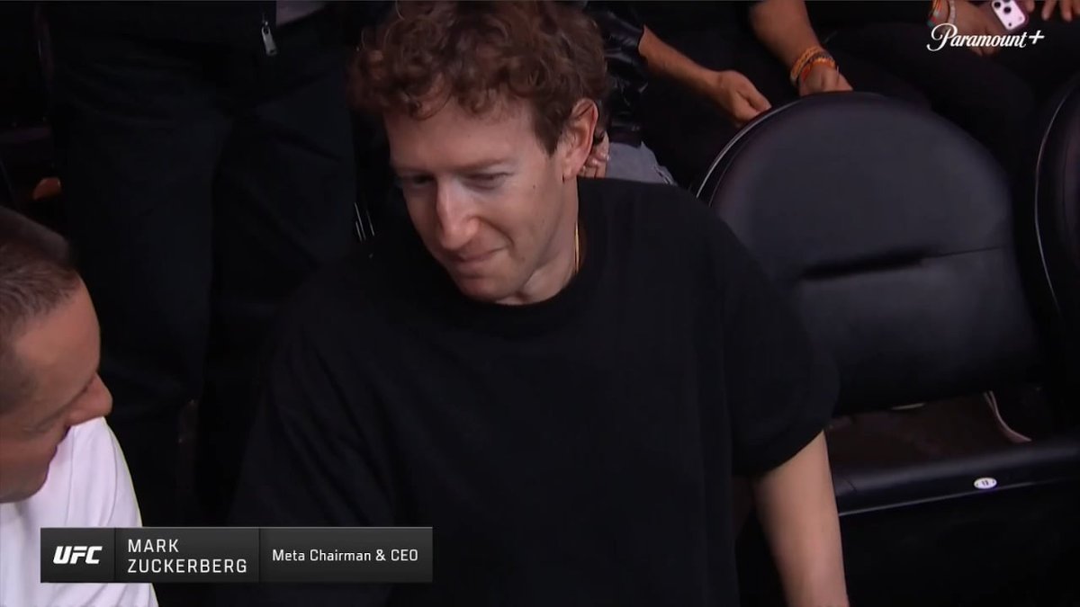 UFC Booing Moment Turns Mark Zuckerberg Into Viral Meme - Celebrity Storm